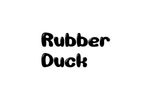 Rubber Duck Font - Free Font Download