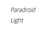 Paradroid Light Font - Graphic Design Fonts