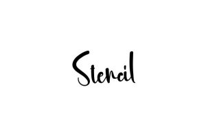 Stencil Font - Free Font Download