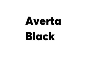 Averta Black Font - Free Font Download
