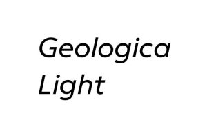 Geologica Light Font - Free Font Download