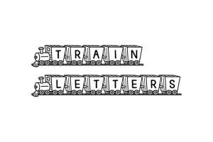 Train Letters Font - Free Font Download