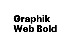 Graphik Web Bold Font - Free Font Download