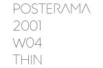 Posterama 2001 W04 Thin Font - Free Font Download
