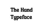 The Hand Typeface - Free Font Download