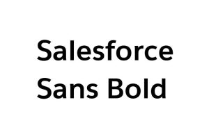 Salesforce Sans Bold Font - Free Font Download