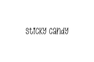 Sticky Candy Font - Free Font Download