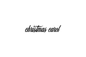 christmas carol Font - Free Font Download