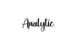Analytic Font - Free Font Download
