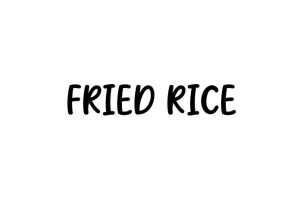 Fried Rice Font - Free Font Download