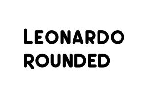 Leonardo Rounded Font - Free Font Download