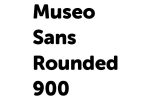 Museo Sans Rounded-900 Font - Free Font Download
