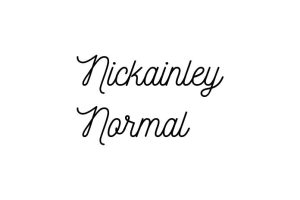 Nickainley Normal Font - Free Font Download