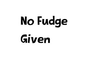 No Fudge Given Font - Free Font Download
