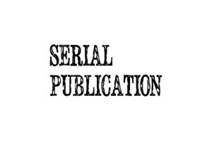 Serial Publication Font - Free Font Download