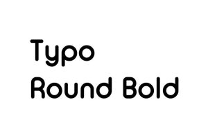 Typo Round Bold Font - Free Font Download