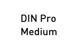 DIN Pro Medium Font - Free Font Download