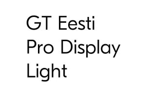 GT Eesti Pro Display Light Font - Free Font Download