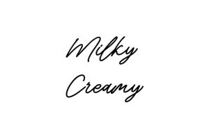 Milky Creamy Font - Free Font Download