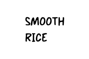SMOOTH RICE Font - Free Font Download