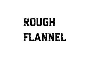 rough flannel Font - Free Font Download