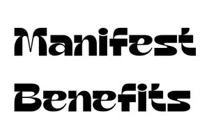 Manifest Benefits Font - Free Font Download