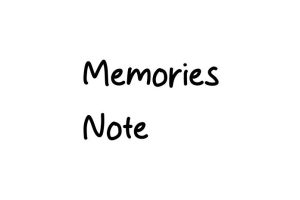Memories Note Font - Free Font Download