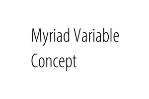Myriad Variable Concept Font - Free Font Download