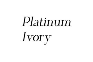 Platinum Ivory Font - Free Font Download