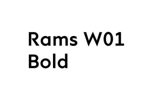 Rams W01 Bold Font - Free Font Download