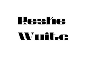 Reske Wuite Font - Free Font Download