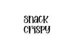 Snack Crispy Font - Free Font Download