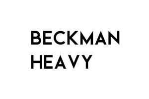 Beckman-Heavy Font - Free Font Download