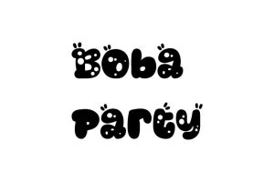 Boba Party Font - Free Font Download