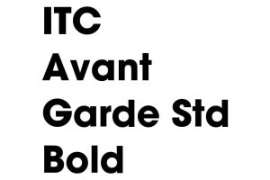 ITC Avant Garde Std Bold Font - Free Font Download