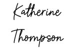 Katherine Thompson Font - Free Font Download
