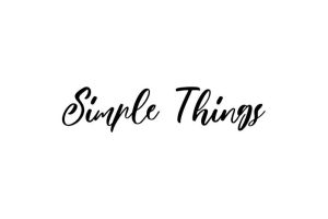 Simple Things Font - Free Font Download