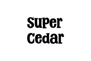 Super Cedar Font - Free Font Download