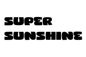 Super Sunshine Font - Free Font Download