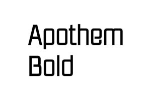 Apothem Bold Font - Free Font Download