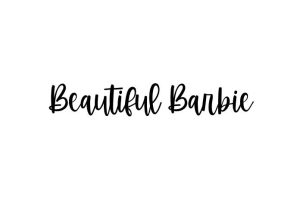 Beautiful Barbie Font - Free Font Download