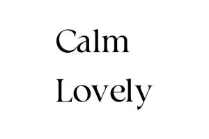 Calm Lovely Font - Free Font Download