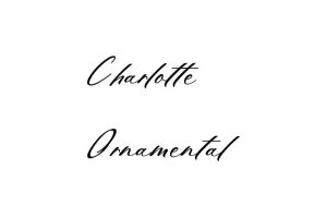 Charlotte Ornamental Font - Free Font Download