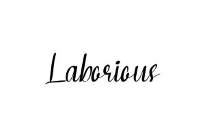 Laborious Font - Free Font Download