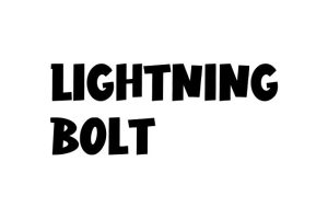 Lightning Bolt Font - Free Font Download