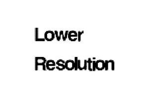 Lower Resolution Font - Free Font Download