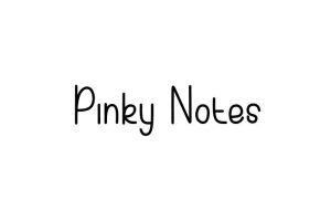 Pinky Notes Font - Free Font Download