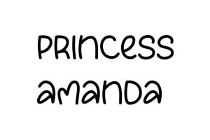 Princess Amanda Font - Free Font Download