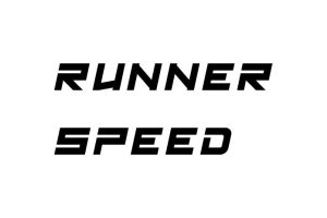 RUNNER SPEED Font - Free Font Download