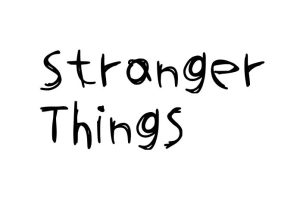 Stranger Things Font - Free Font Download